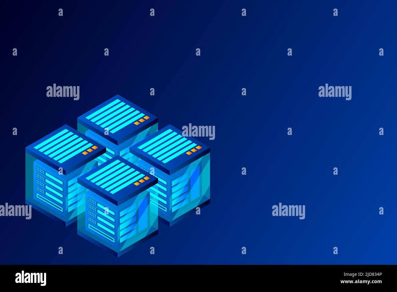 Concept of big data processing energy station of future server room ...