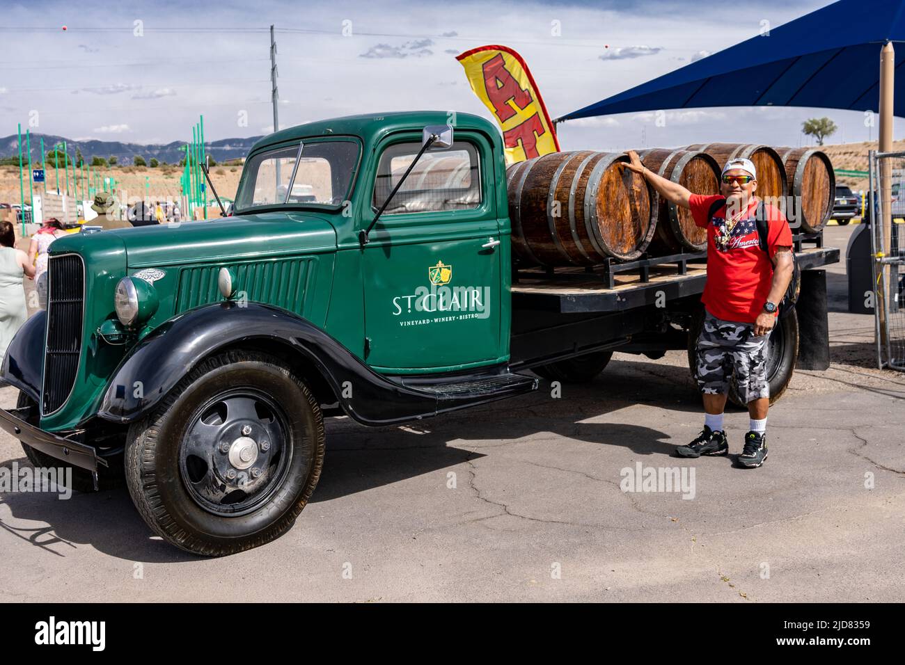 2022 New Mexico Wine Festival at the Balloon Fiesta Park Stock Photo ...