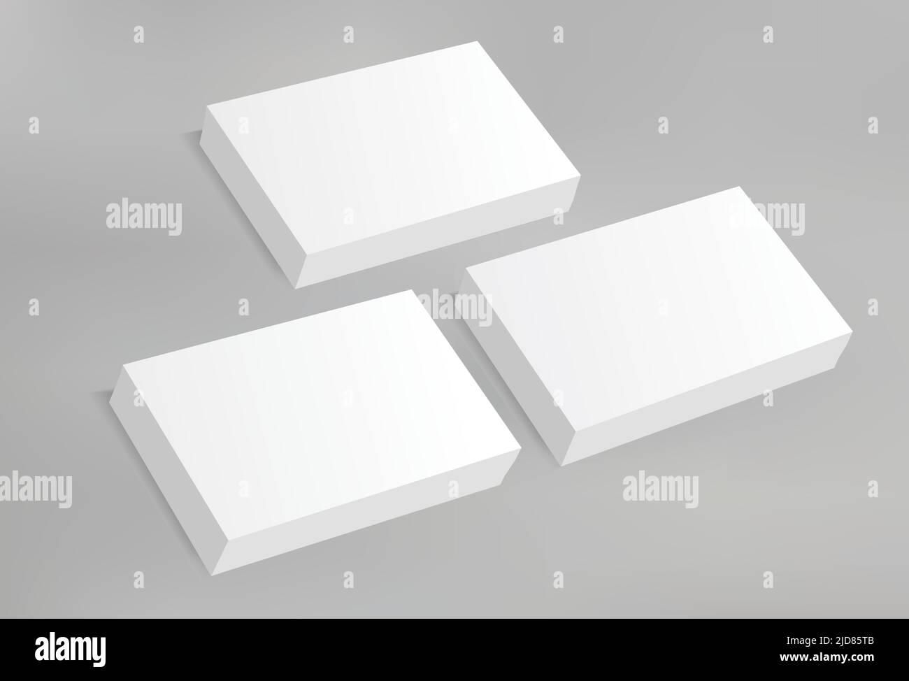 3d rendering blank box Stock Vector Images - Alamy