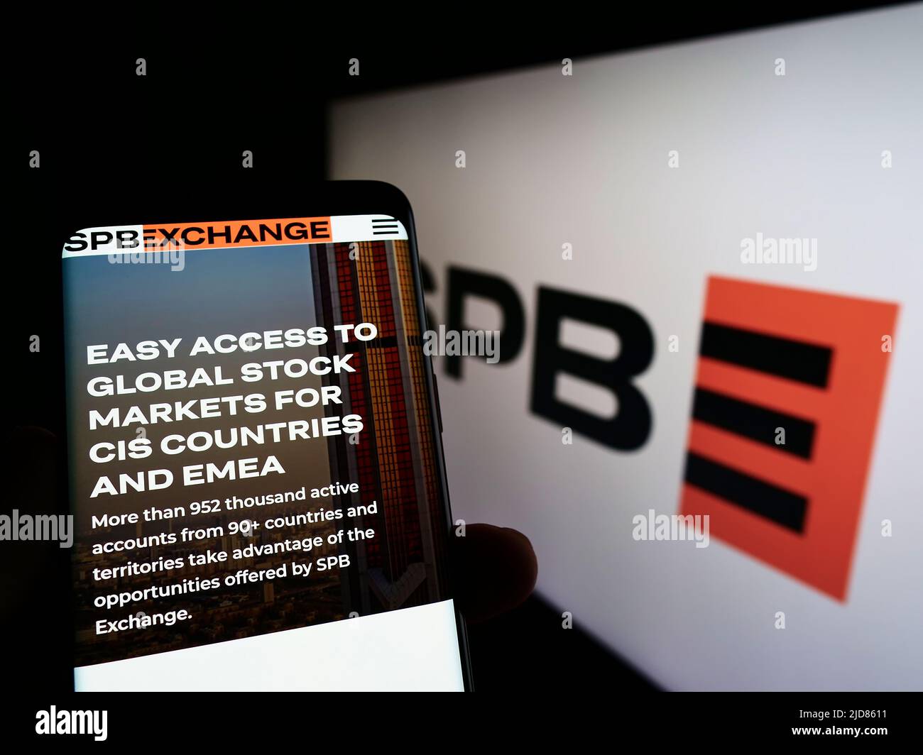 Spb logo hi-res stock photography and images - Alamy