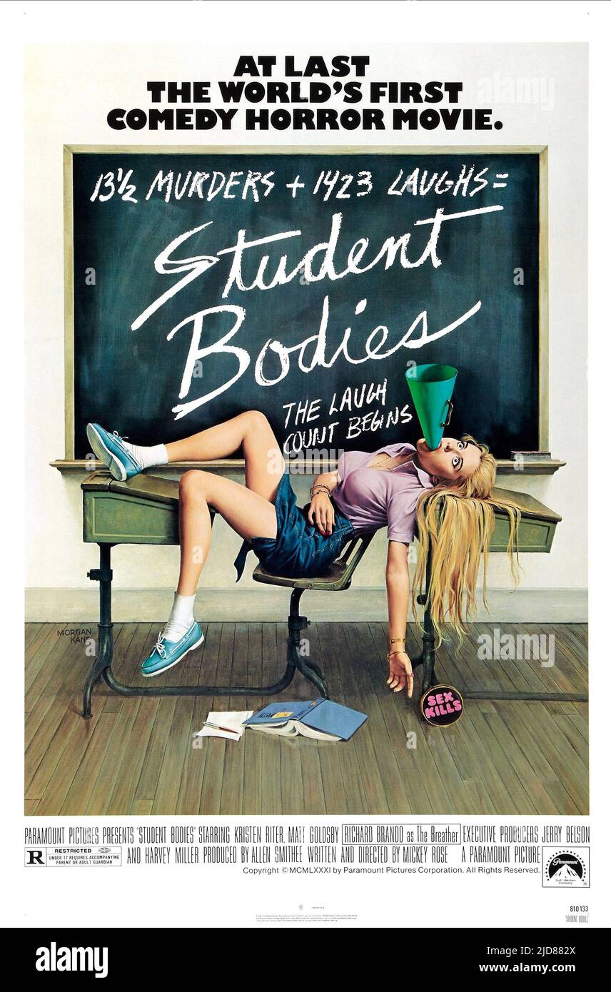 MOVIE POSTER, STUDENT BODIES, 1981 Stock Photo - Alamy