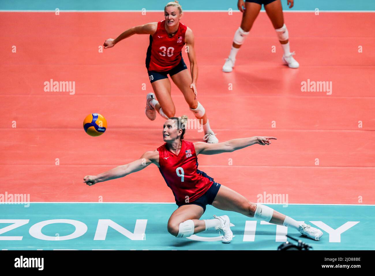 Quezon City. 19th June, 2022. Madison Kingdon Rishel of the United ...