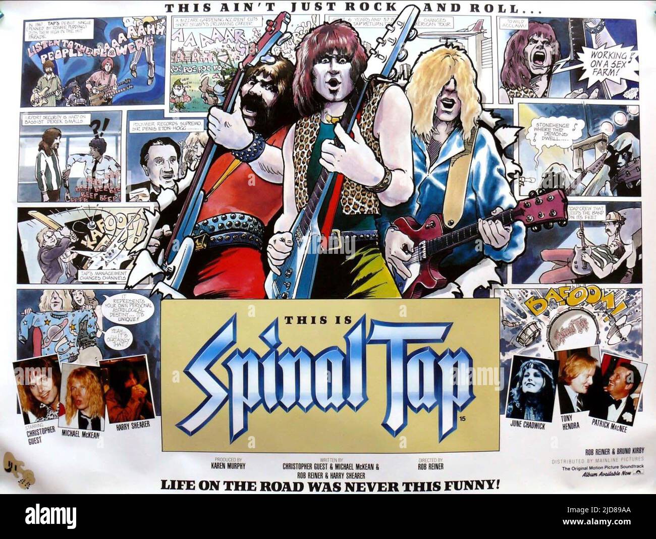 This is spinal tap rob reiner hi-res stock photography and images - Alamy