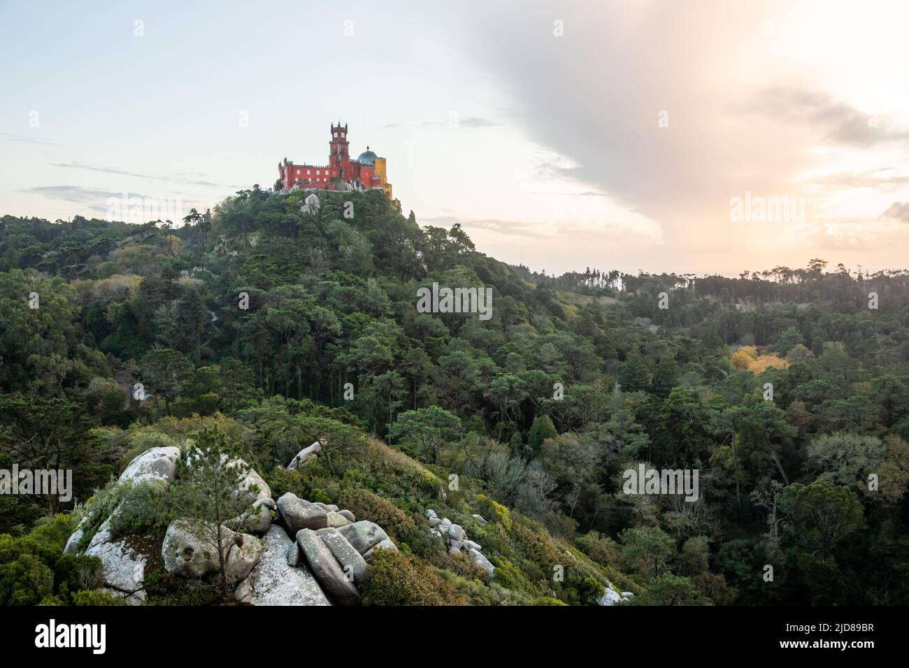 The Portuguese Riviera, Sintra, Portugal - October 20-21: Natural ...