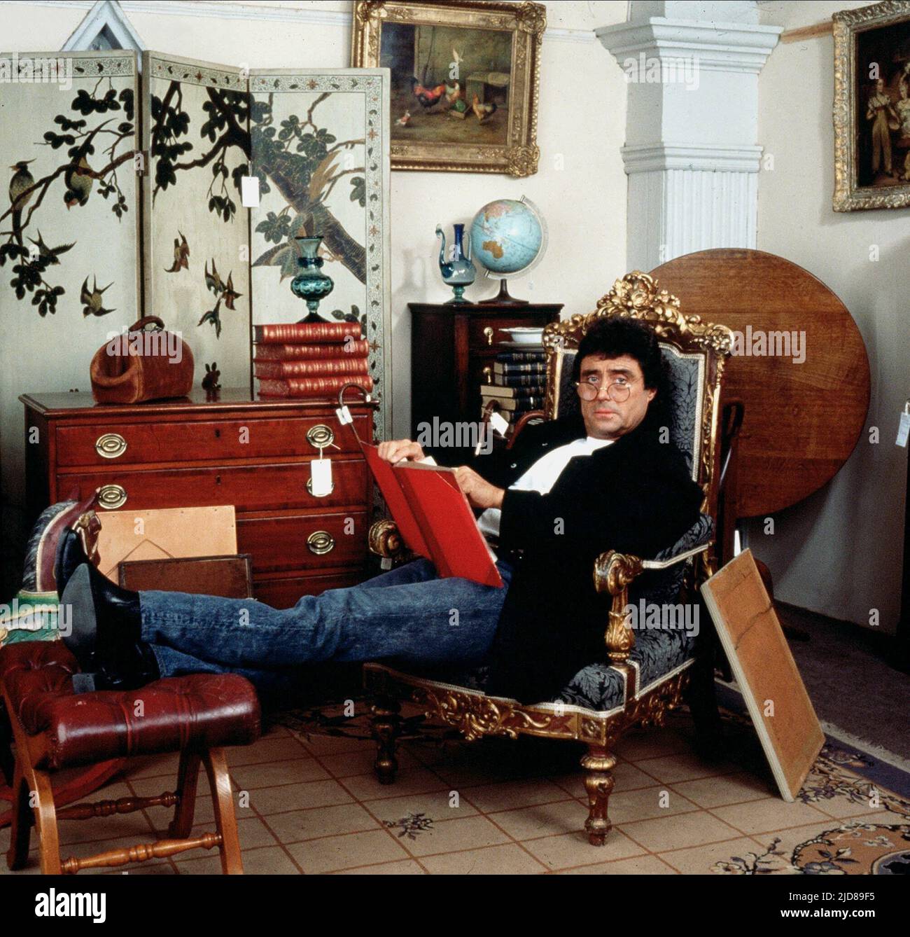 IAN MCSHANE, ACTOR (LOVEJOY), 1988 Stock Photo - Alamy