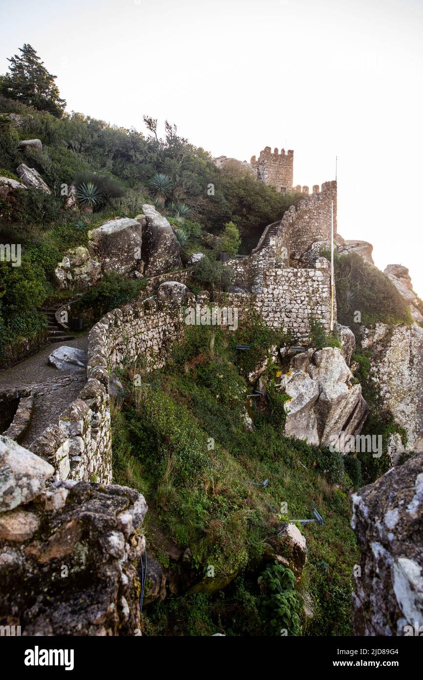 The Portuguese Riviera, Sintra, Portugal - October 20-21: Natural ...