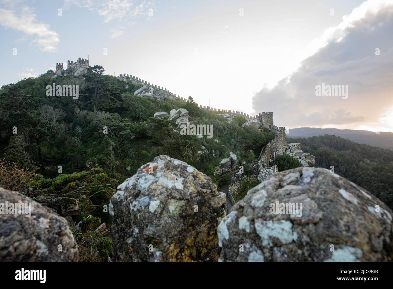 The Portuguese Riviera, Sintra, Portugal - October 20-21: Natural ...