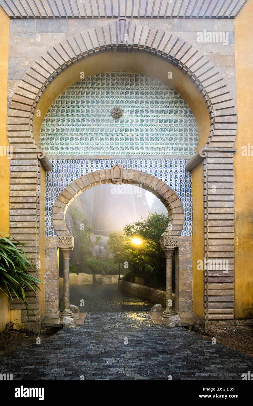 The Portuguese Riviera, Sintra, Portugal - October 20-21: Natural ...
