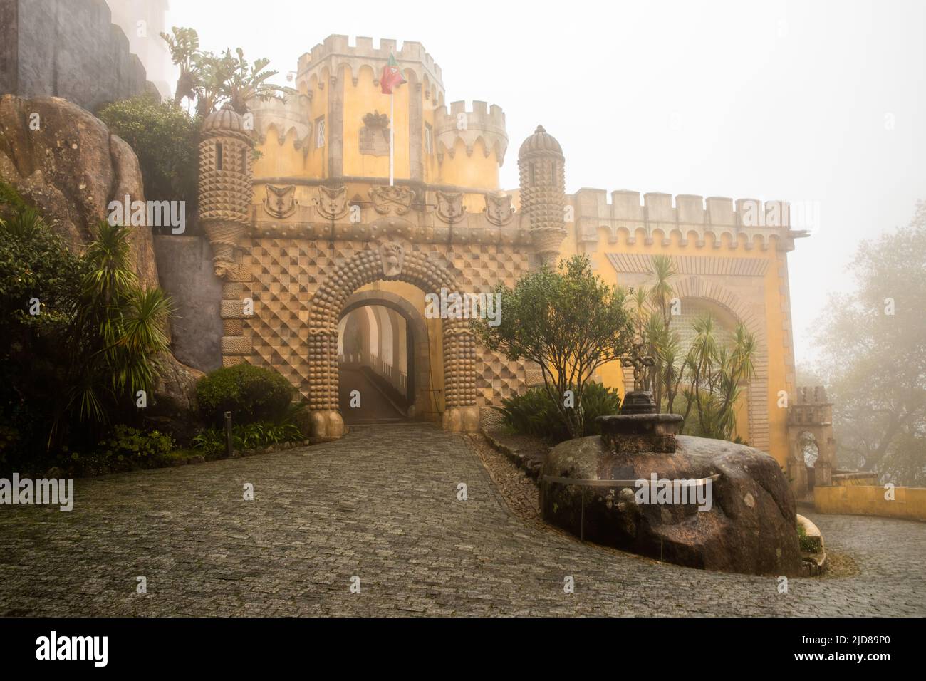 The Portuguese Riviera, Sintra, Portugal - October 20-21: Natural ...