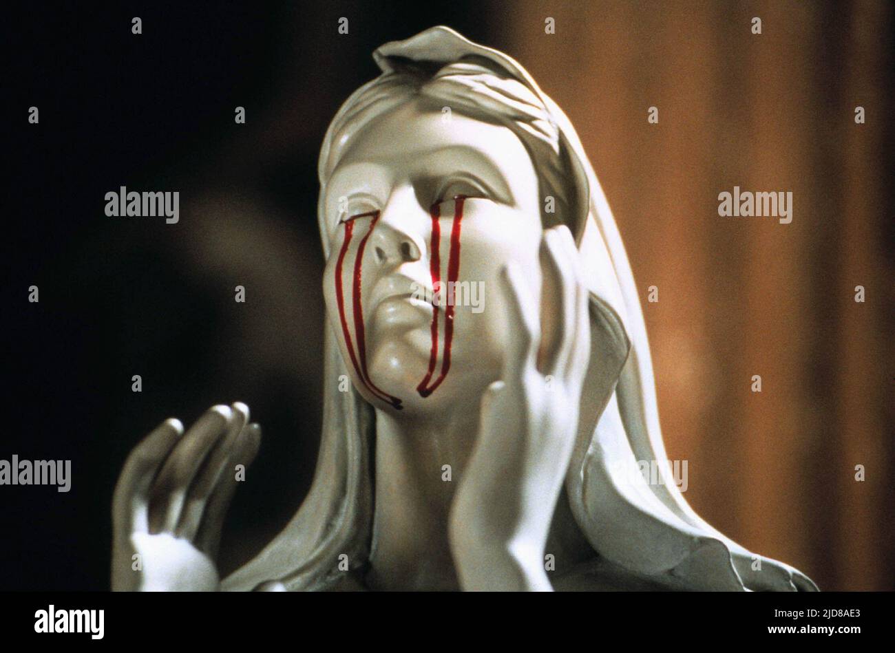 STATUE WITH TEARS OF BLOOD, STIGMATA, 1999 Stock Photo - Alamy