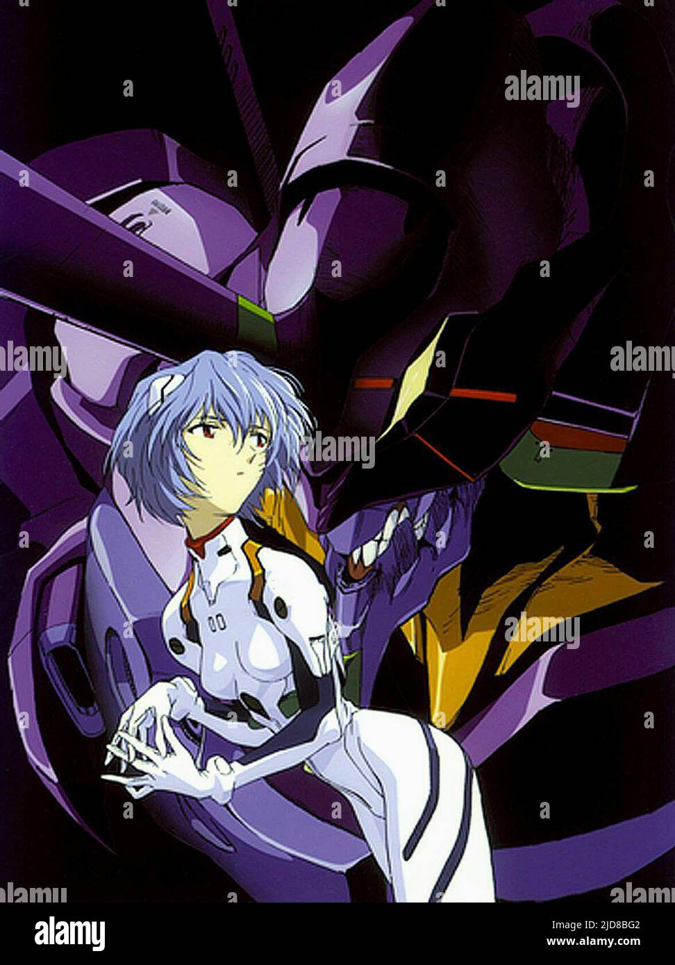 MECHA,AYANAMI, NEON GENESIS EVANGELIUM, 1995 Stock Photo - Alamy