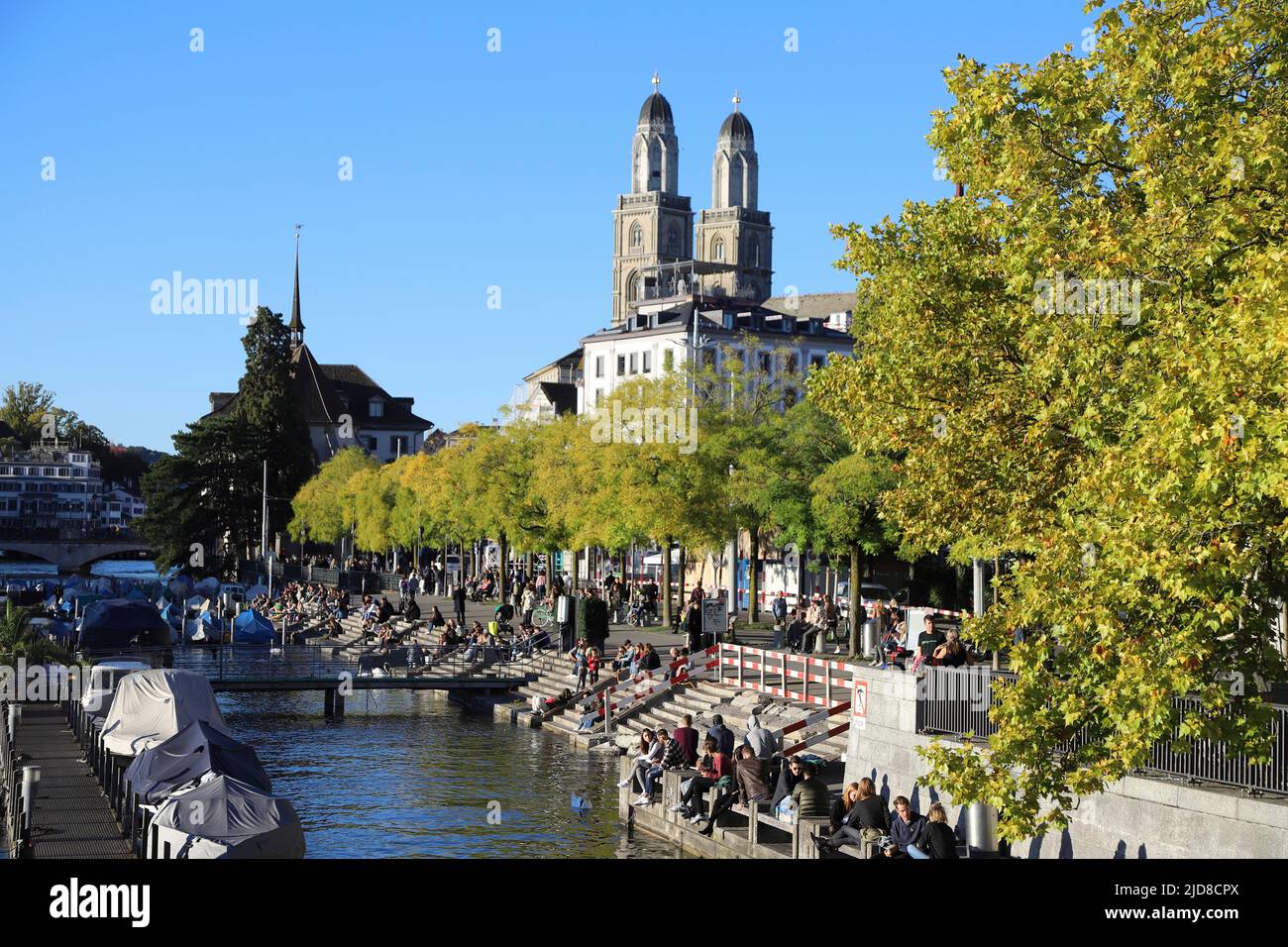 Limmat ufer hi-res stock photography and images - Alamy