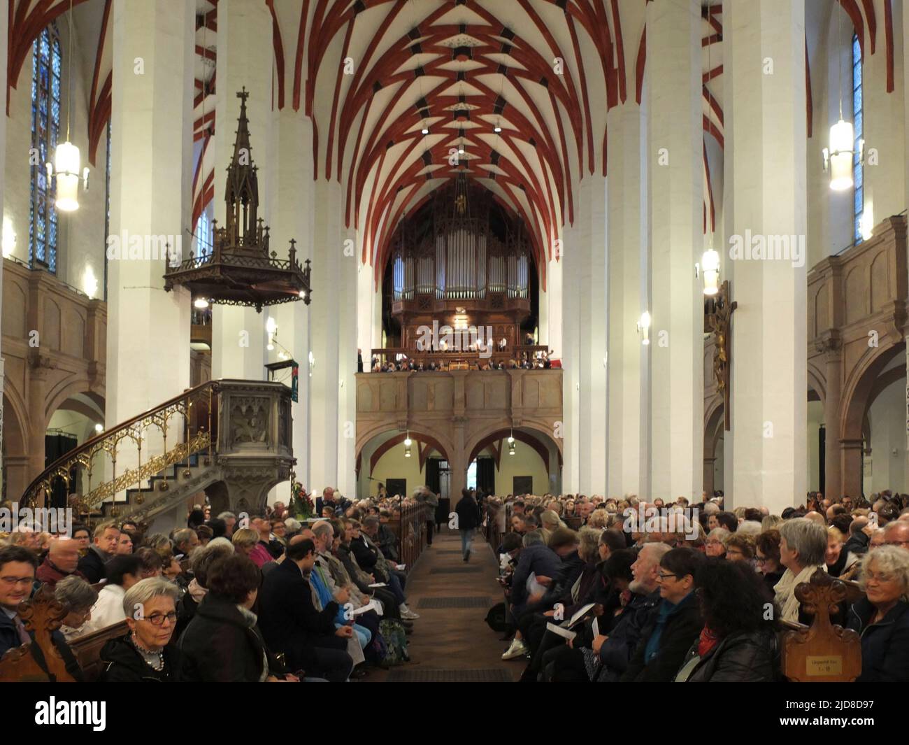 Thomaskirche leipzig interior hi-res stock photography and images - Alamy