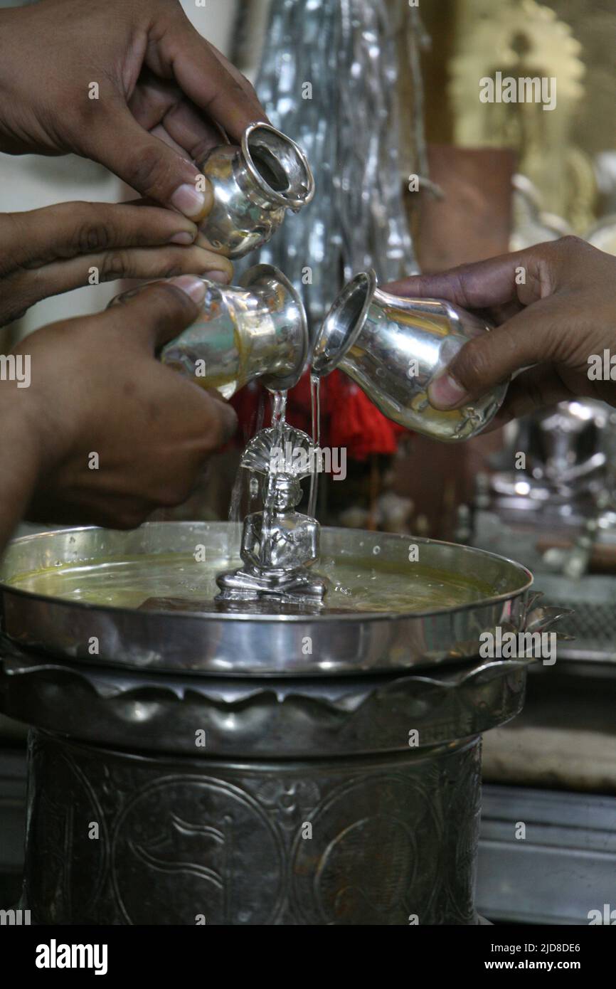 Jina Images from Lalitpur's Bada Mandir Stock Photo - Alamy