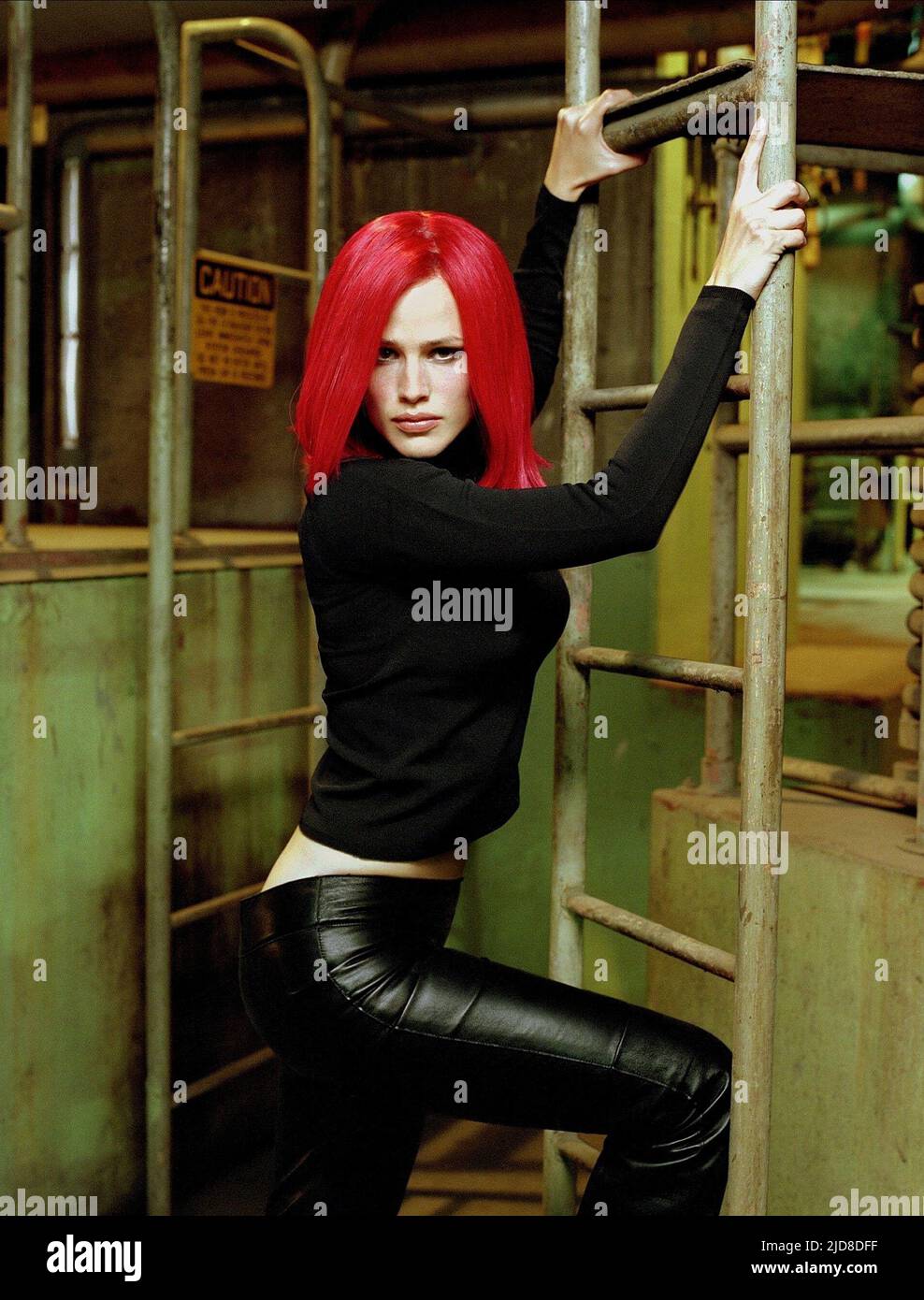 Jennifer Garner Alias Blue Hair