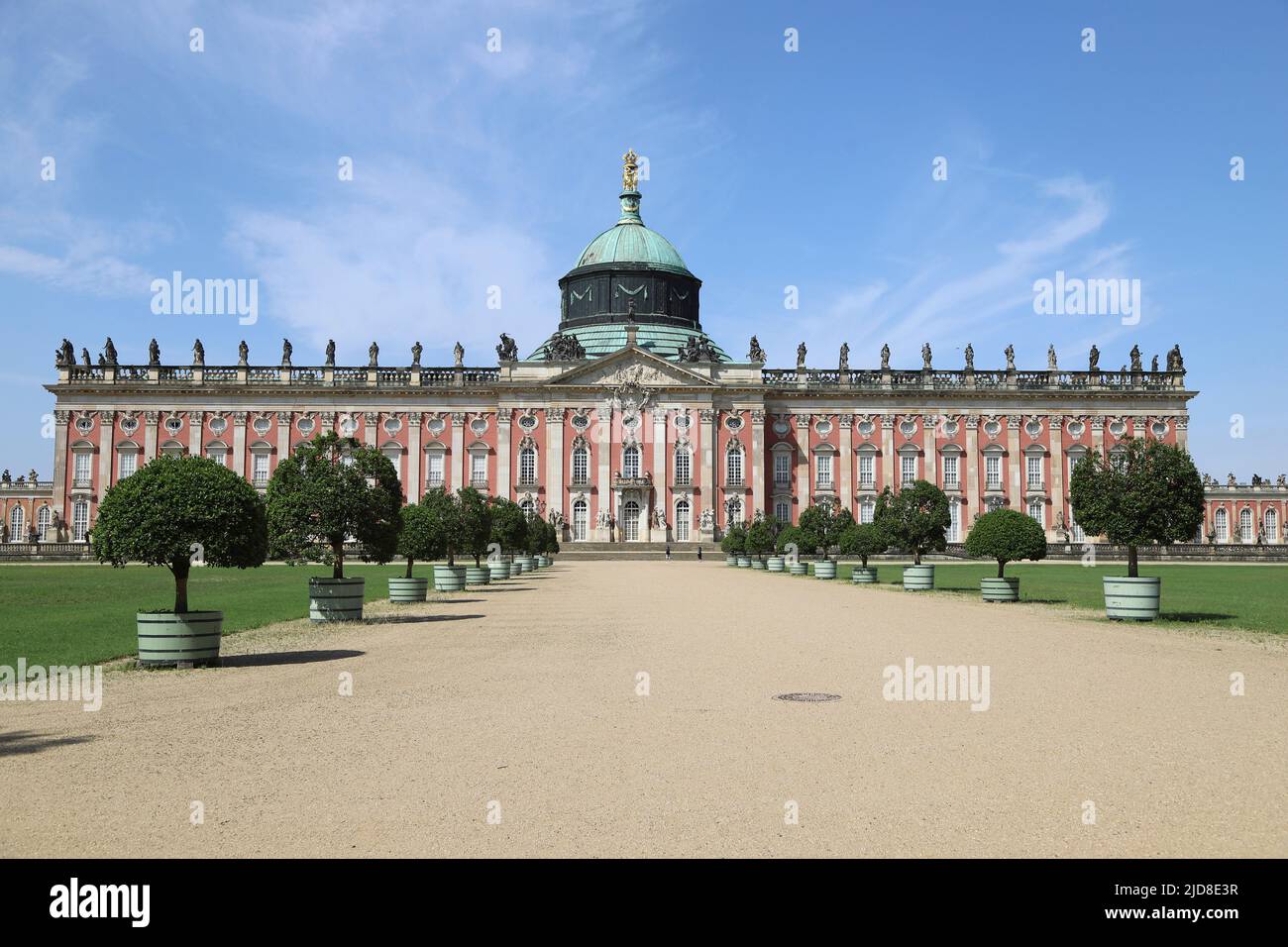 Potsdam Park Sanssouci Neues Palais Stock Photo - Alamy