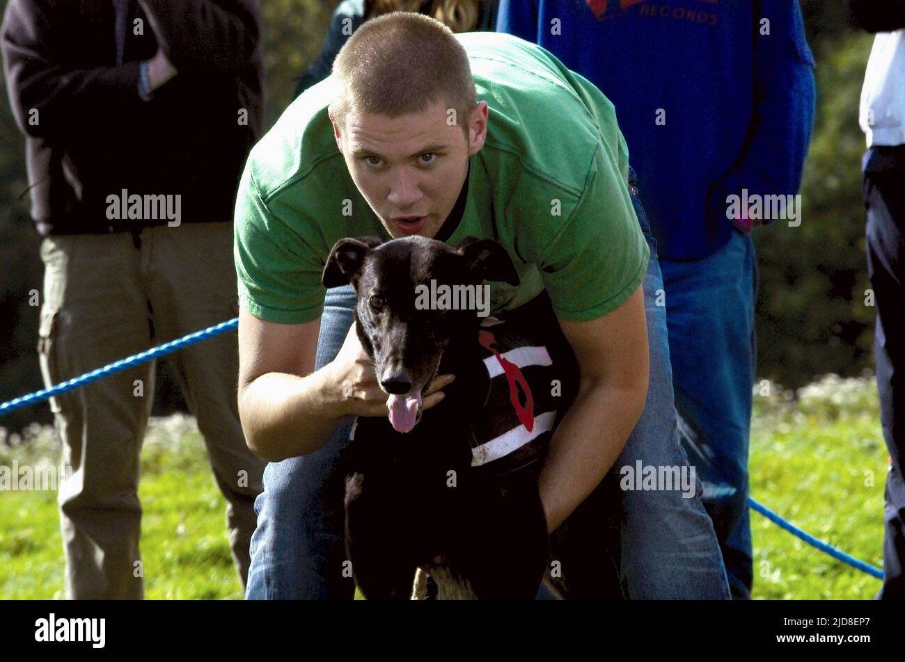 ALLEN LEECH, MAN ABOUT DOG, 2004 Stock Photo - Alamy