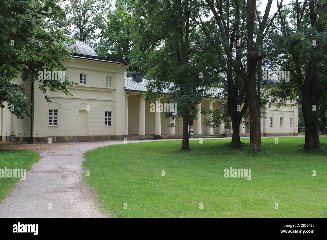 Lübbenau Spreewald Schlosspark Orangerie Stock Photo - Alamy
