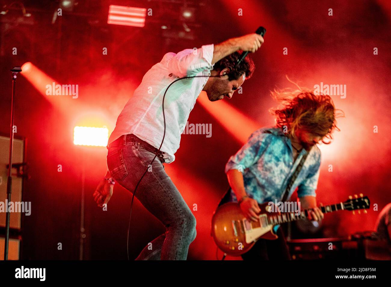 2022-06-19 12:52:38 LANDGRAAF - The Dutch rock band Navarone with lead ...