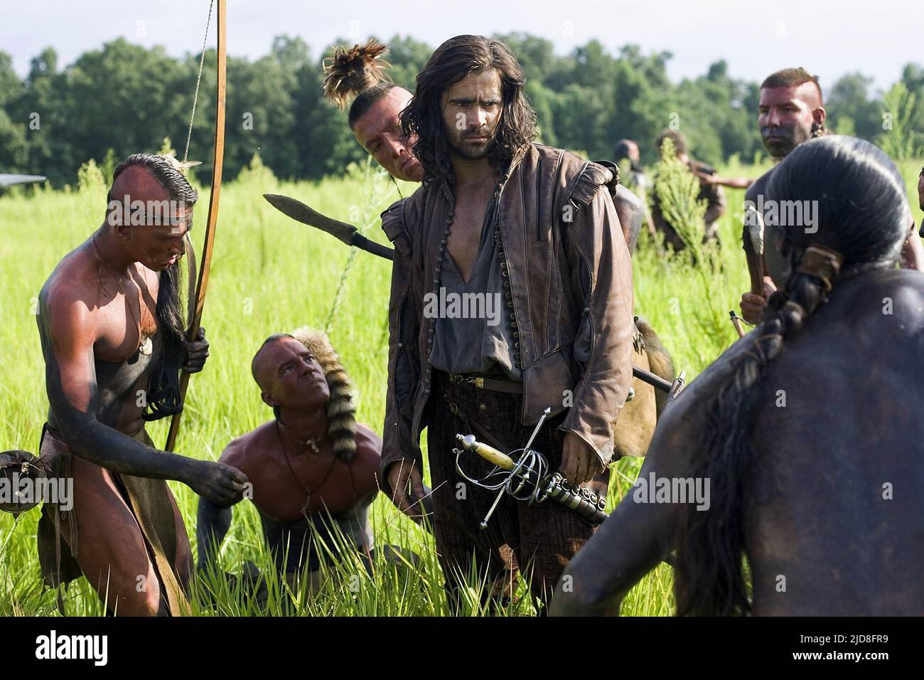 COLIN FARRELL, THE NEW WORLD, 2005 Stock Photo - Alamy