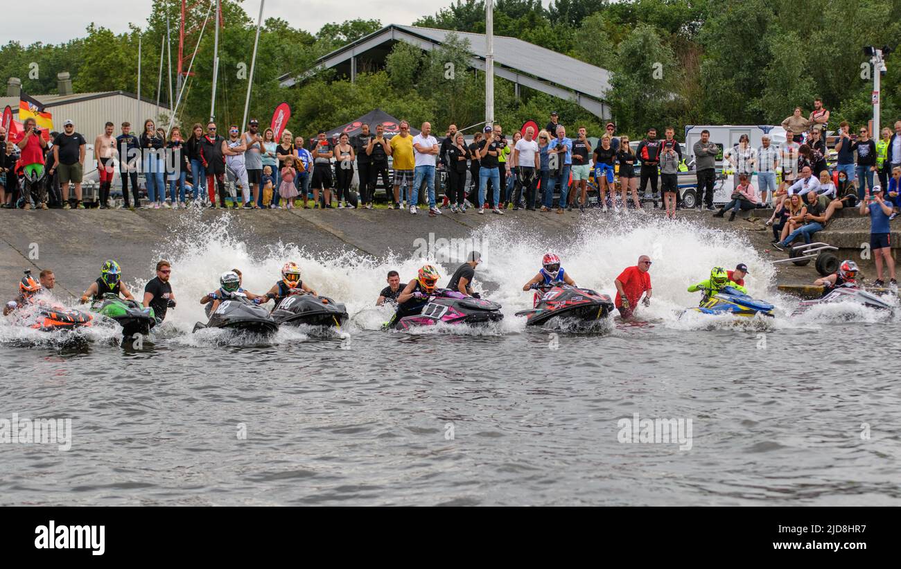 IJSBA EUROPE, JET SKI RACE 2021, In Mons, Belgium Stock Photo - Alamy