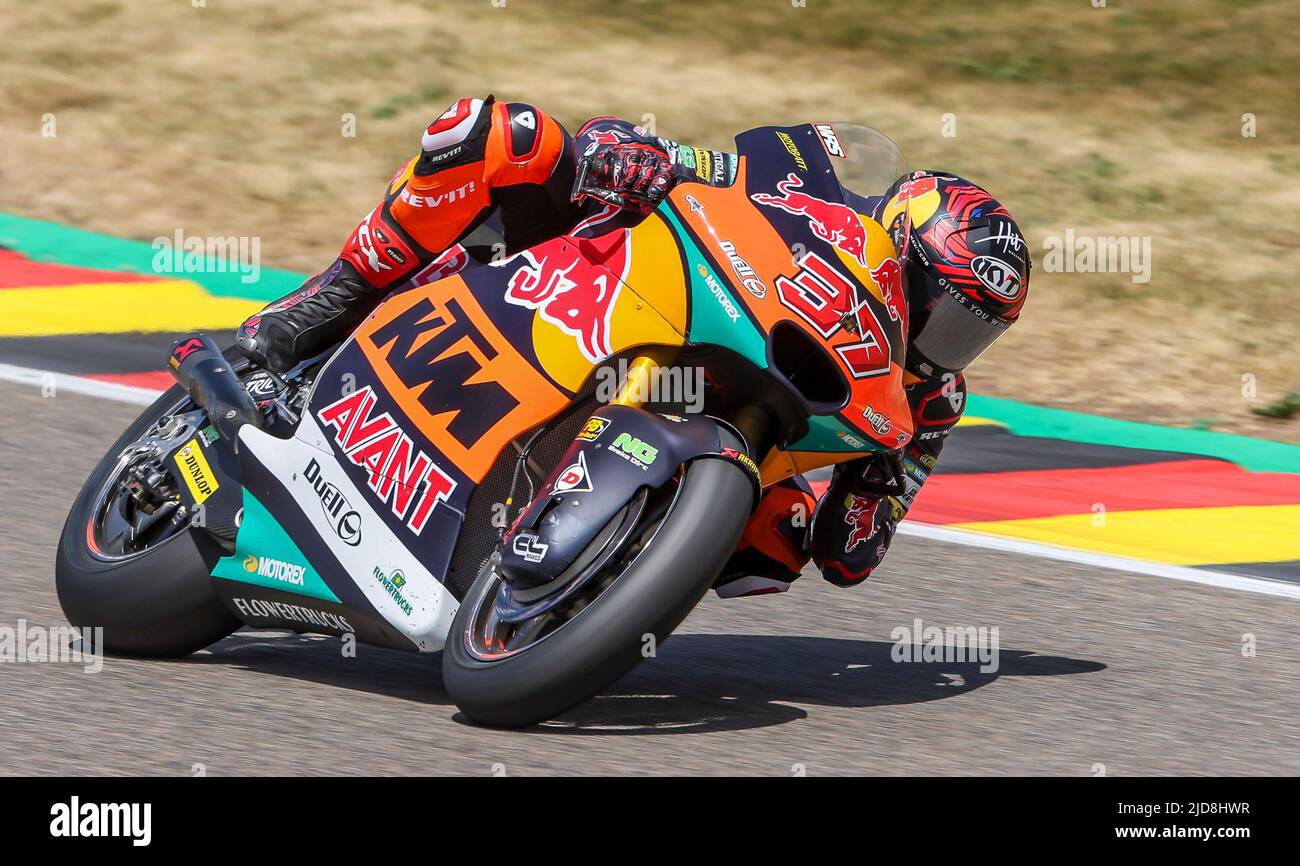Hohenstein Ernstthal, Germany. 19th June, 2022. Motorsport/Motorcycle ...