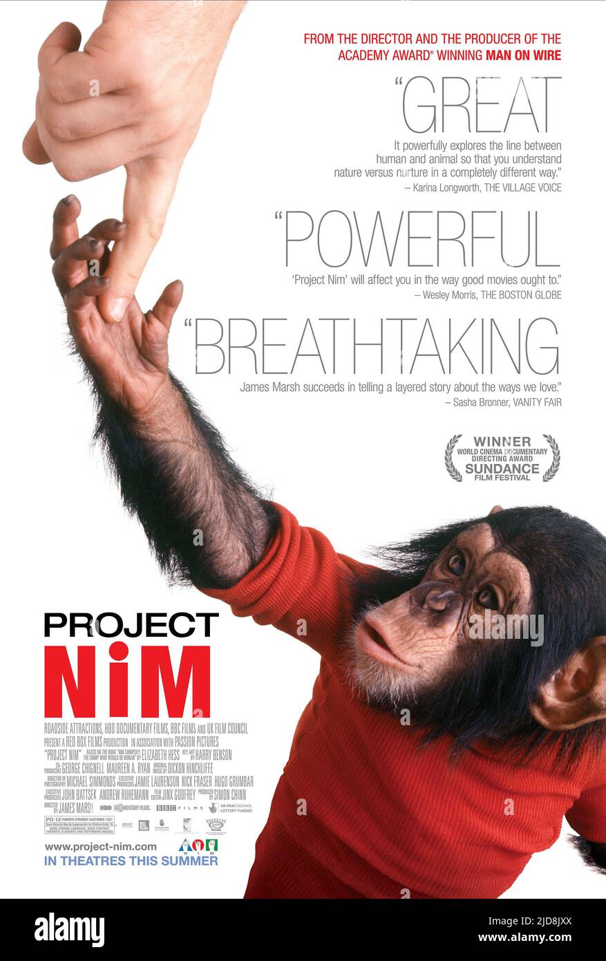 MOVIE POSTER, PROJECT NIM, 2011 Stock Photo - Alamy