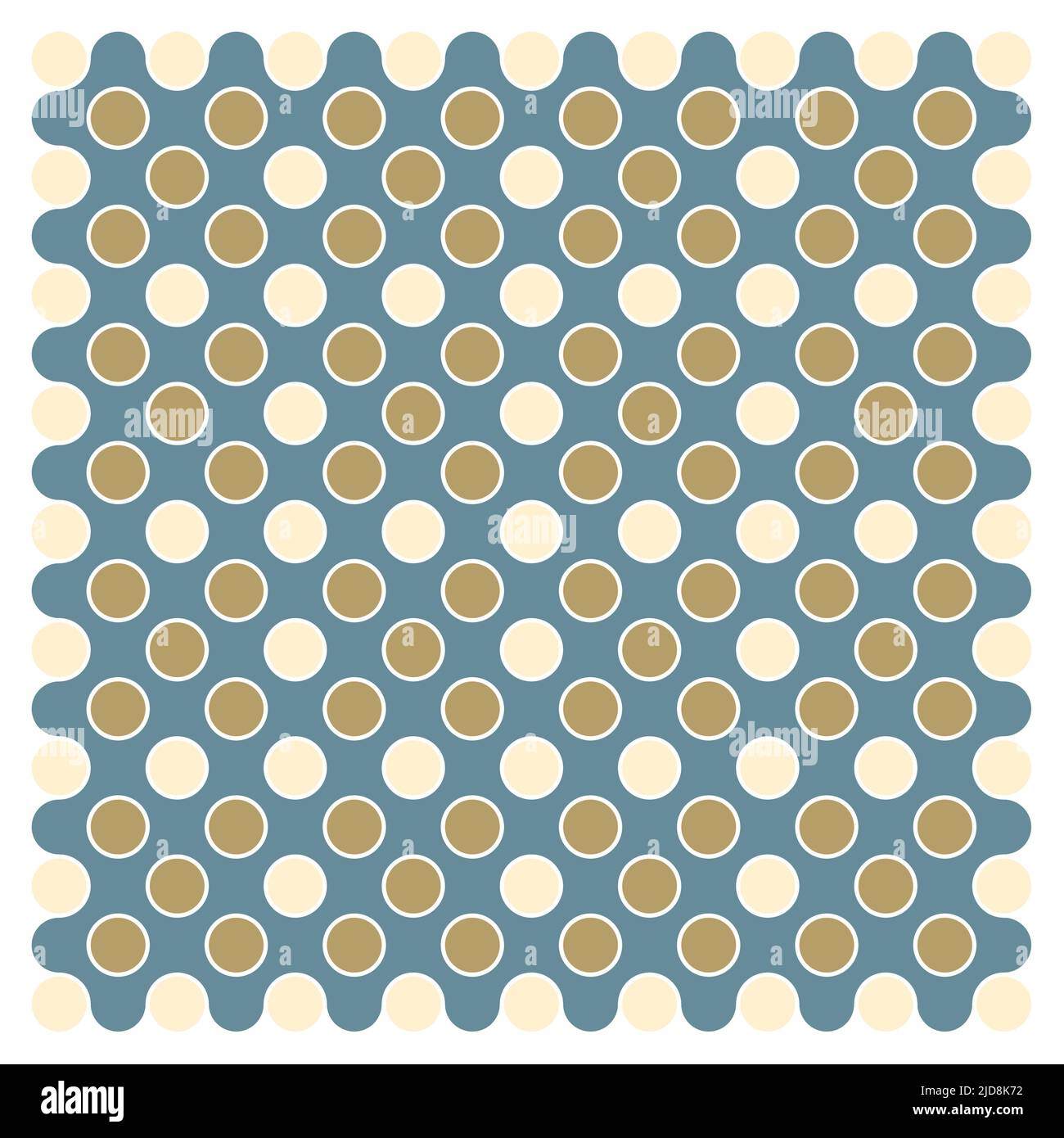 Random color rounded truchet tiling illustration Stock Vector Image ...