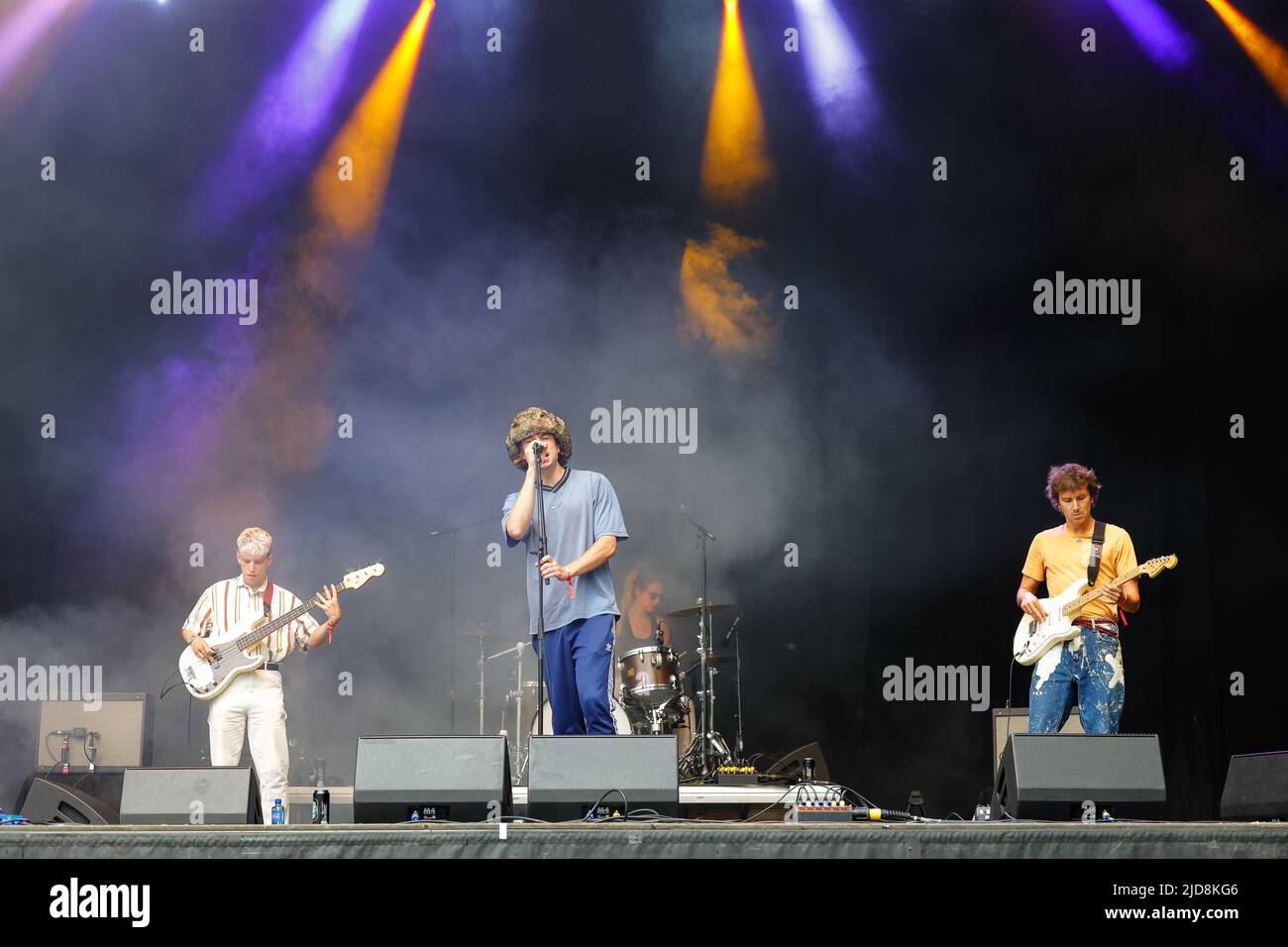 Oslo, Norway. 17th, June 2022. The English rock band Sports Team ...