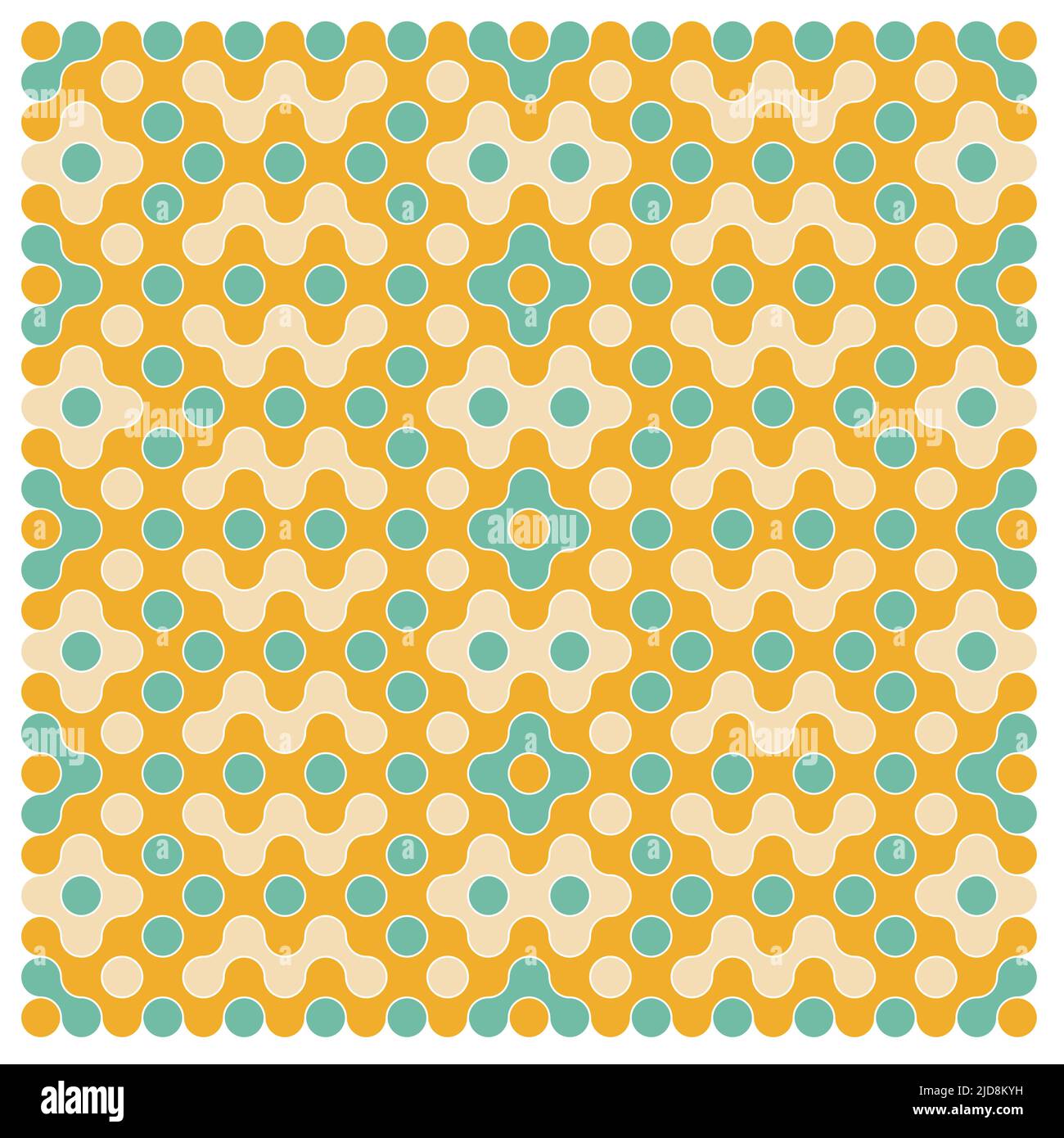 Random color rounded truchet tiling illustration Stock Vector Image ...