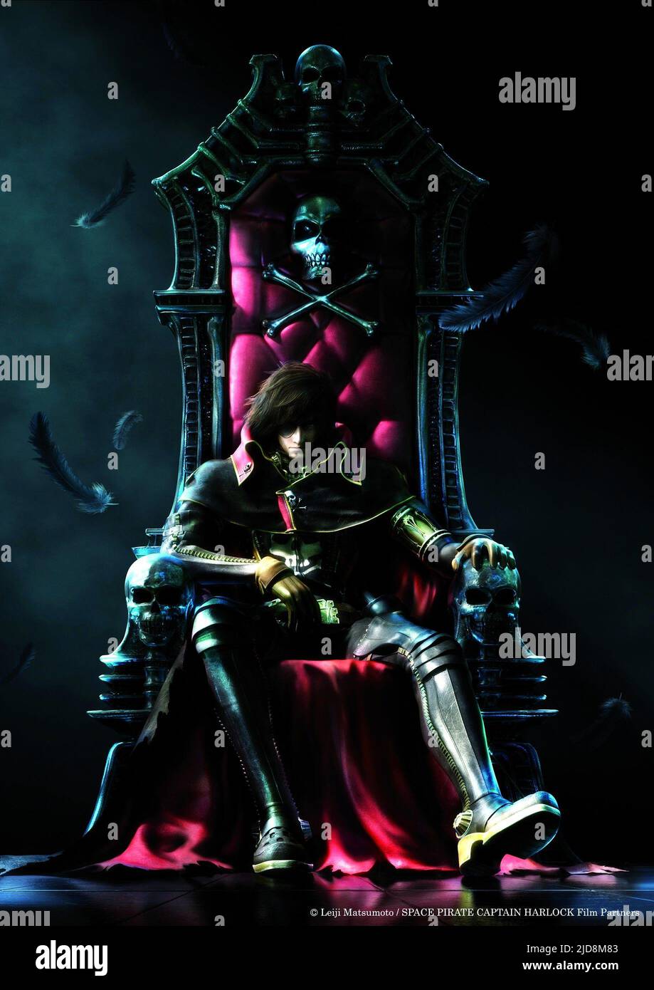 Pin Captain Harlock Wallpaper Captain Harlock And 1978 Blue Arcadia