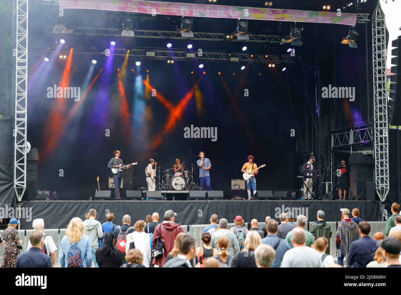 Oslo, Norway. 17th, June 2022. The English rock band Sports Team ...