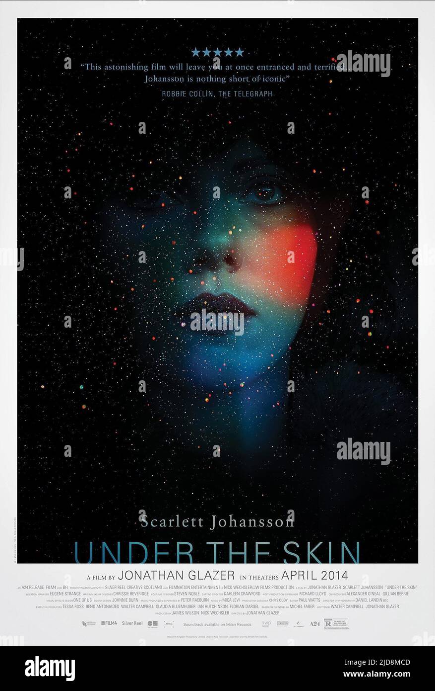 MOVIE POSTER, UNDER THE SKIN, 2013 Stock Photo - Alamy
