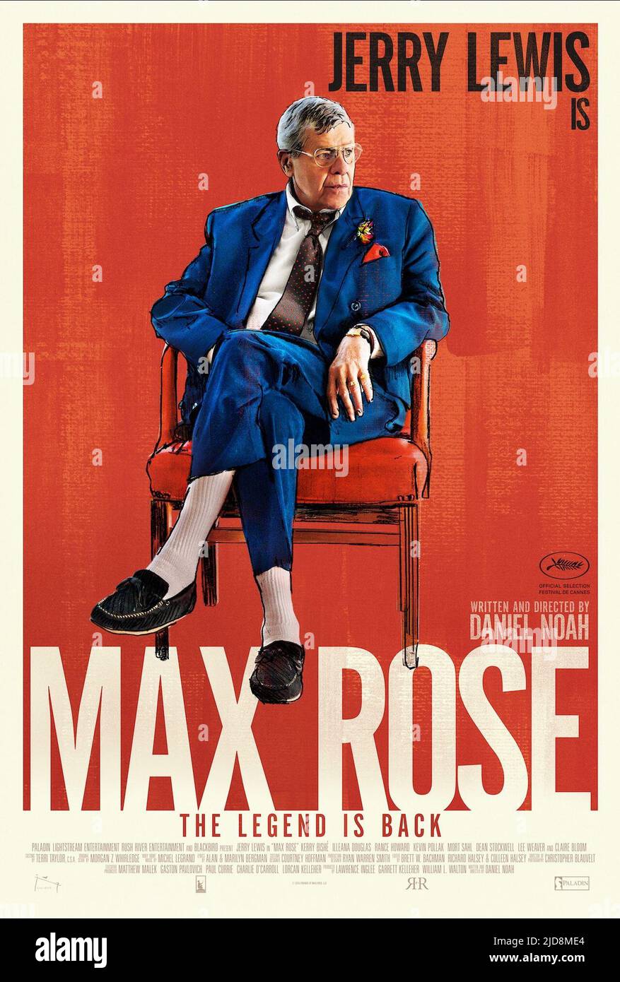 JERRY LEWIS POSTER, MAX ROSE, 2013 Stock Photo - Alamy