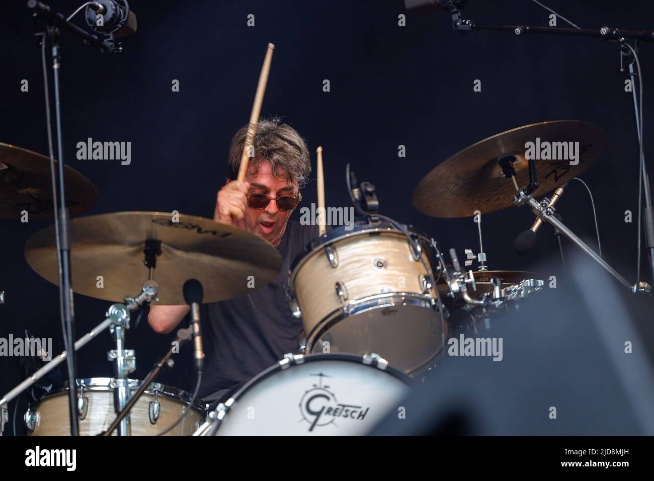 Oslo, Norway. 17th, June 2022. The English rock band Supergrass ...