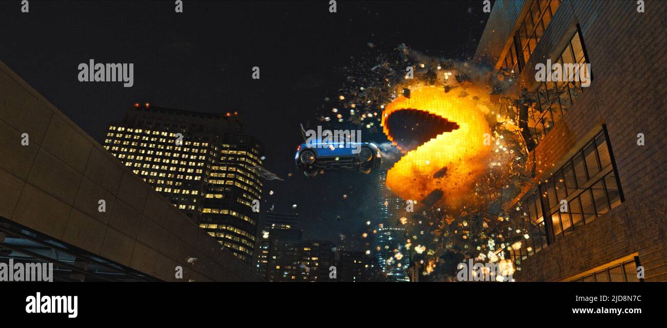 PAC-MAN, PIXELS, 2015 Stock Photo - Alamy