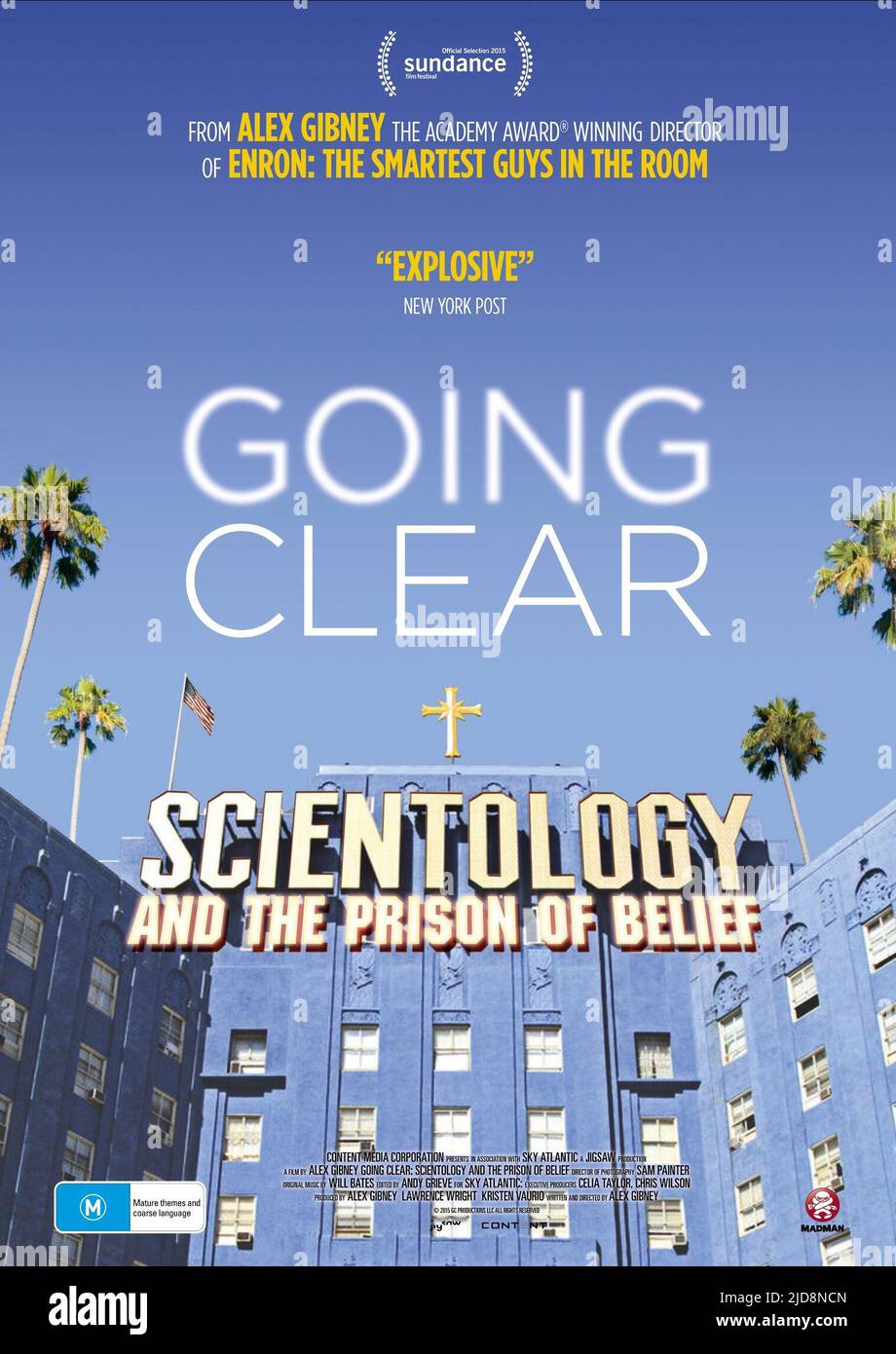 MOVIE POSTER, GOING CLEAR: SCIENTOLOGY AND THE PRISON OF BELIEF, 2015 ...