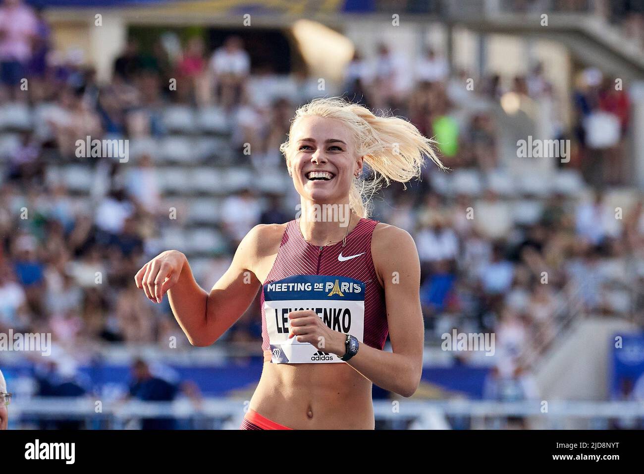 during the Wanda Diamond League 2022, Meeting de Paris on June 18, 2022 ...