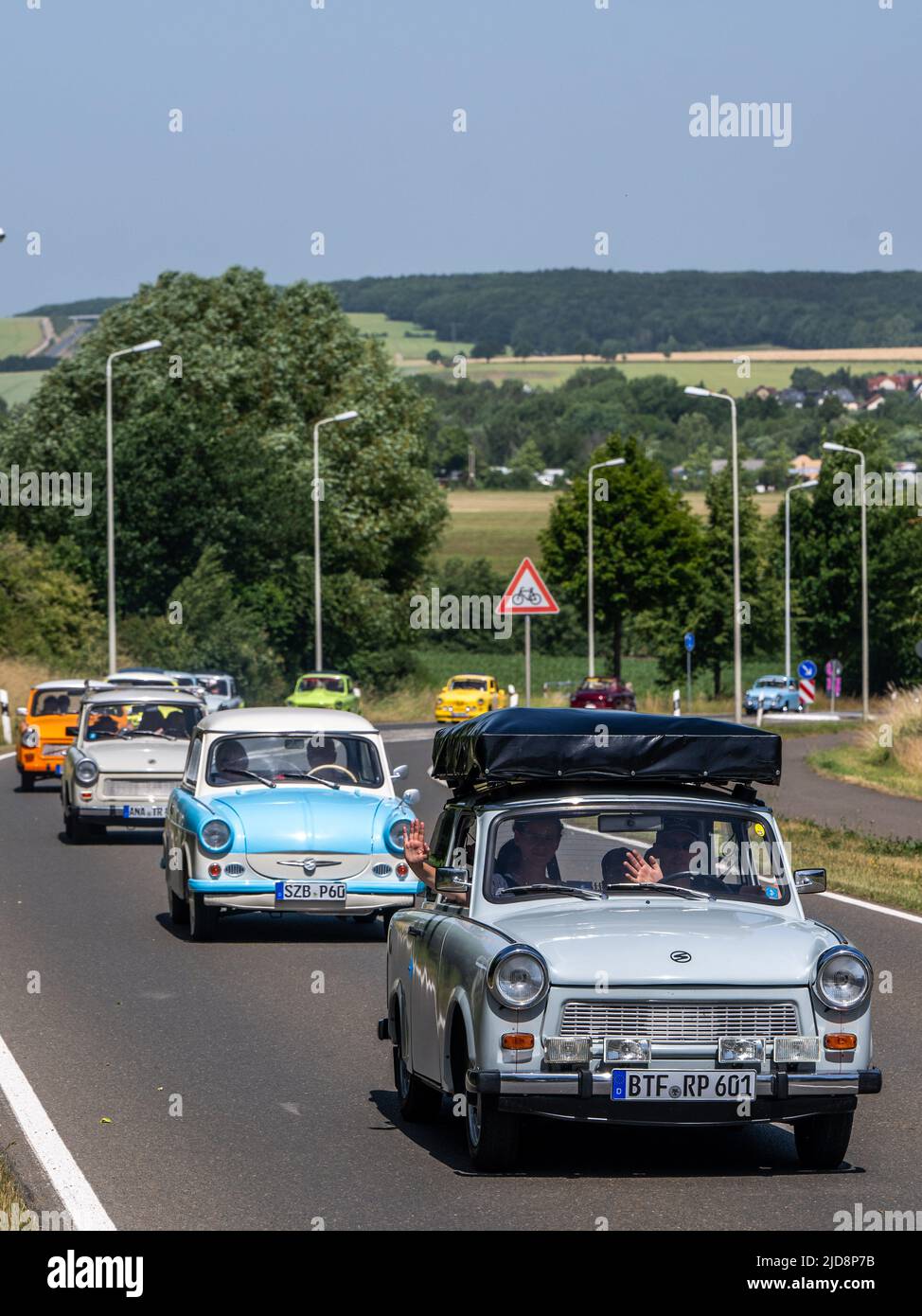 Zwickau, Germany. 19th June, 2022. Around 50 participants in the 20th ...
