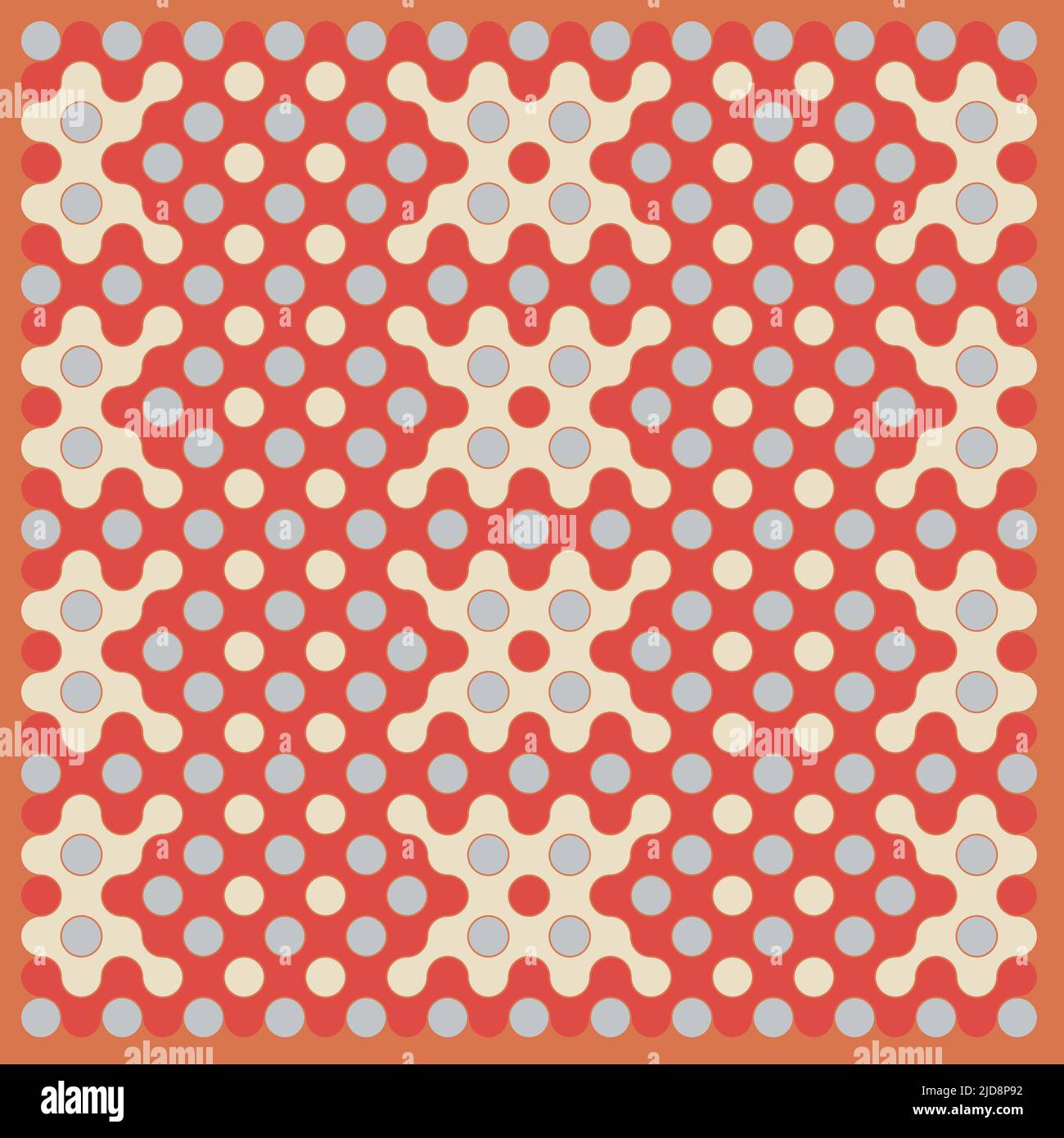 Random color rounded truchet tiling illustration Stock Vector Image ...