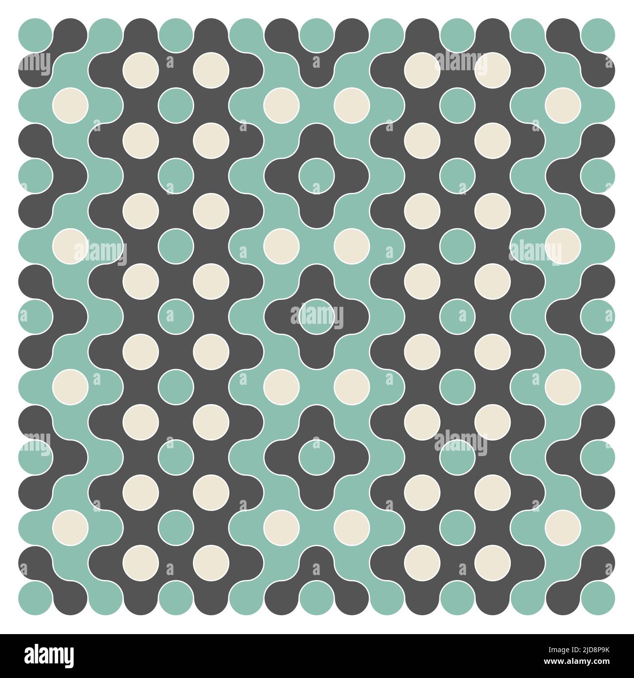 Random color rounded truchet tiling illustration Stock Vector Image ...