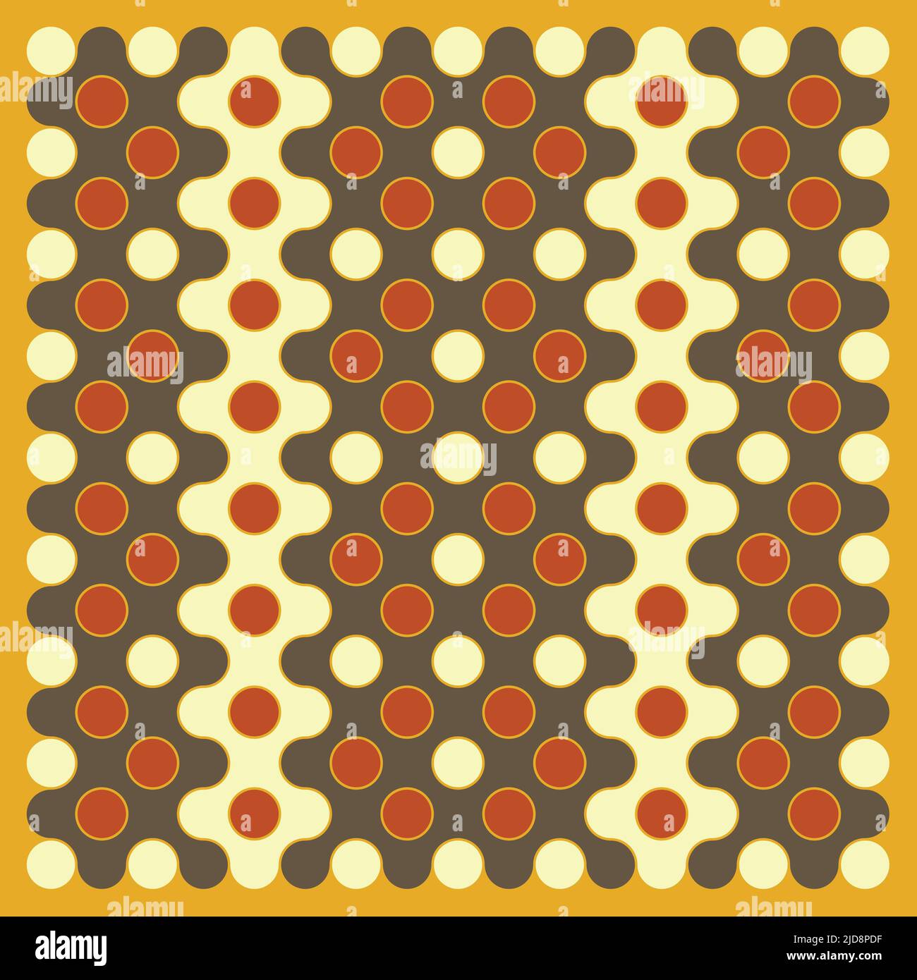 Random color rounded truchet tiling illustration Stock Vector Image ...