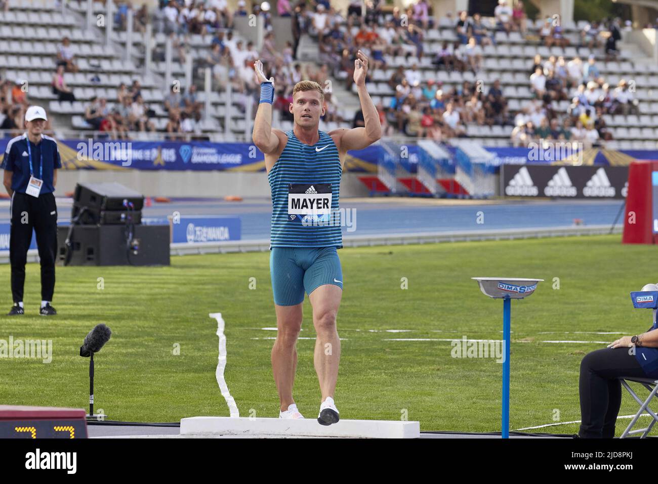 June 18, 2022, Rome, France: Kevin MAYER (FRA) during the Wanda Diamond ...
