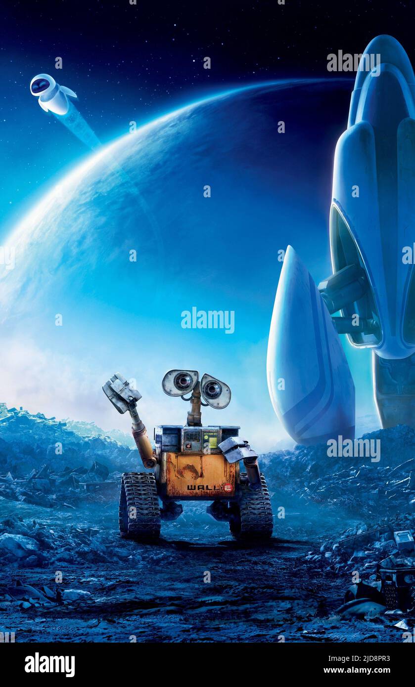 EVE,WALL·E, WALL·E, 2008 Stock Photo - Alamy