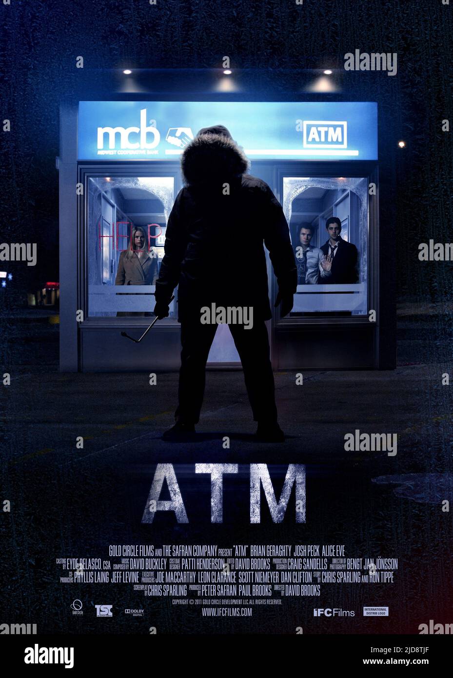 MOVIE POSTER, ATM, 2012 Stock Photo - Alamy