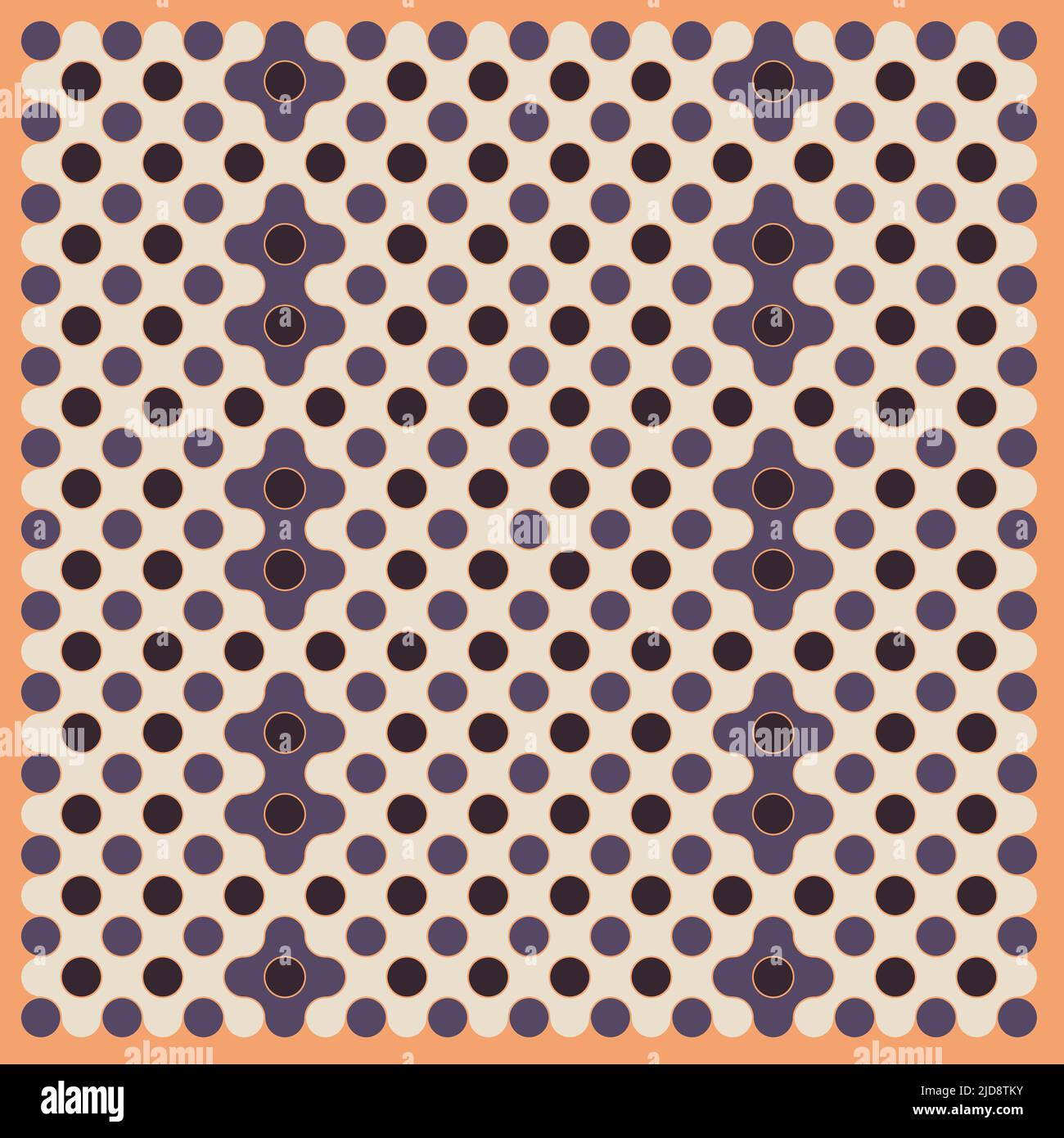 Random color rounded truchet tiling illustration Stock Vector Image ...