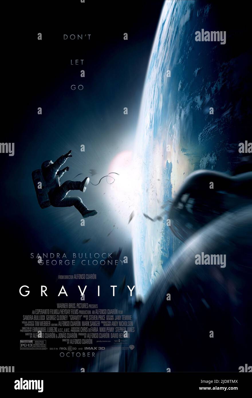 MOVIE POSTER, GRAVITY, 2013 Stock Photo - Alamy
