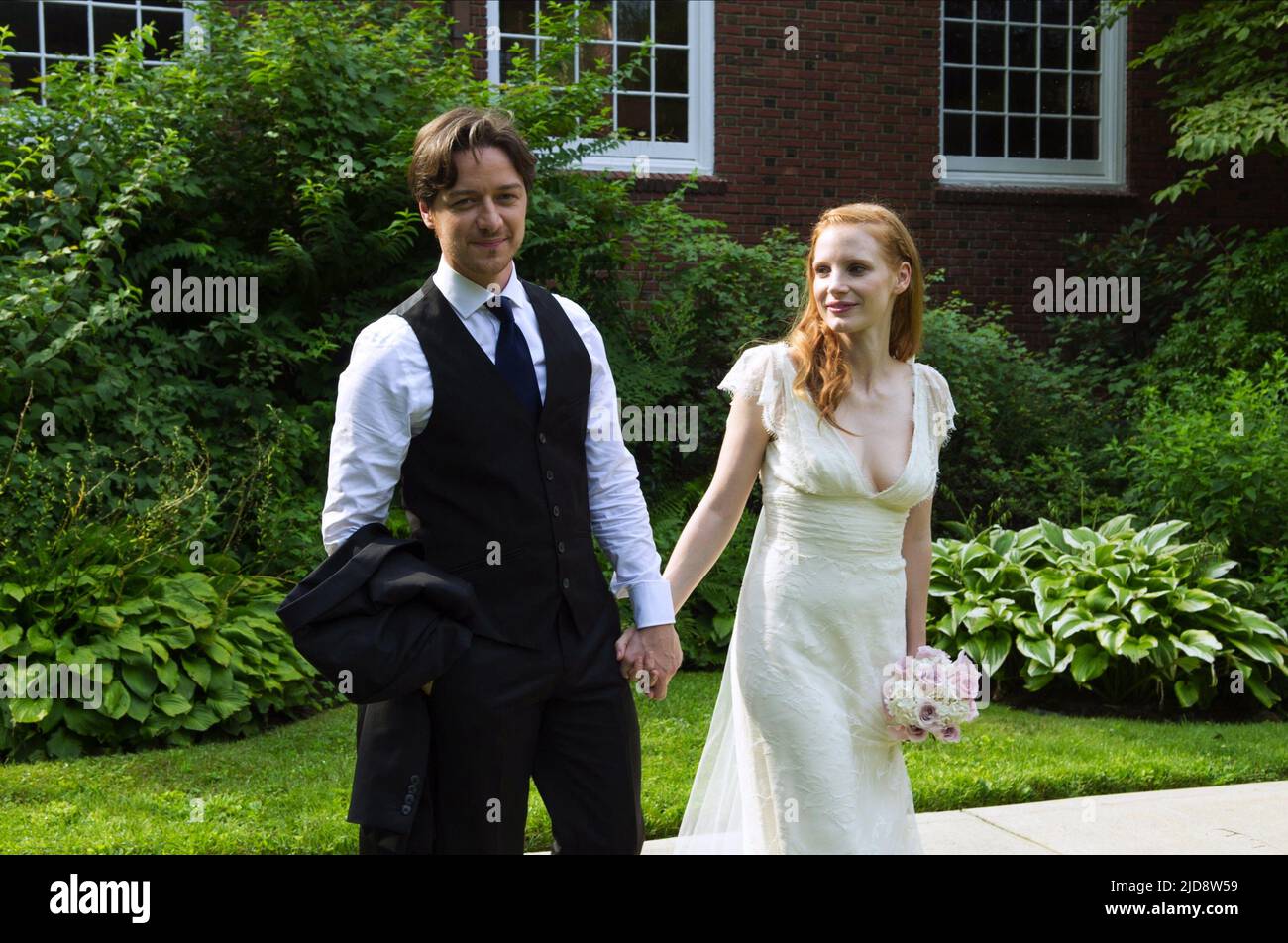 Jessica chastain and ned benson hi-res stock photography and images - Alamy
