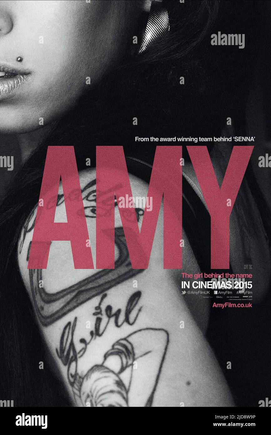 Amy movie poster winehouse hi-res stock photography and images - Alamy