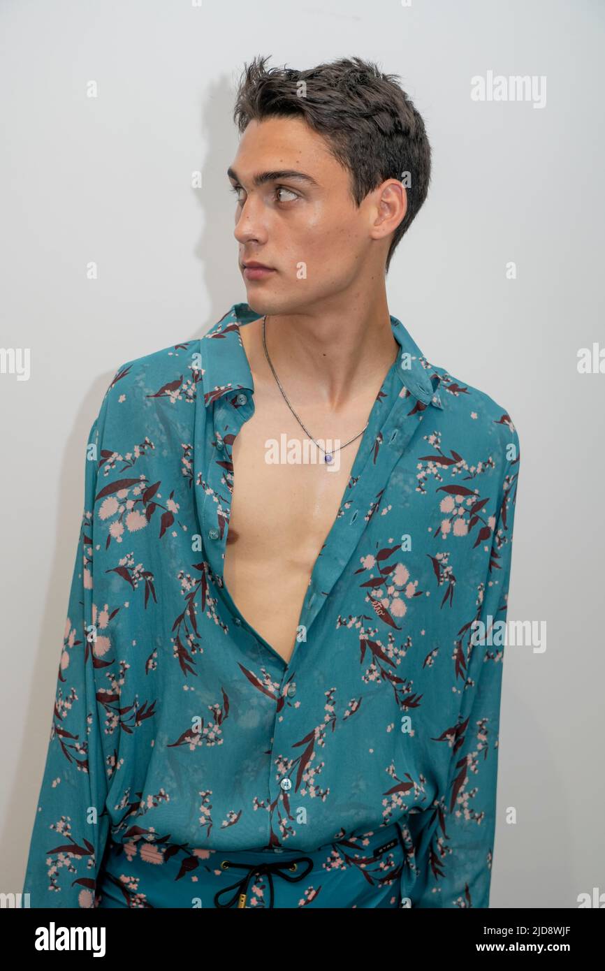 Milan, Moncalieri, Italy. 19th June, 2022. Models at the first look ...